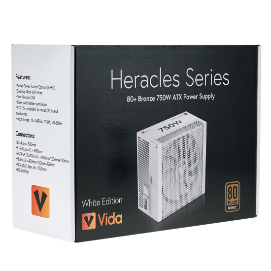 Vida Heracles White 750W PSU
