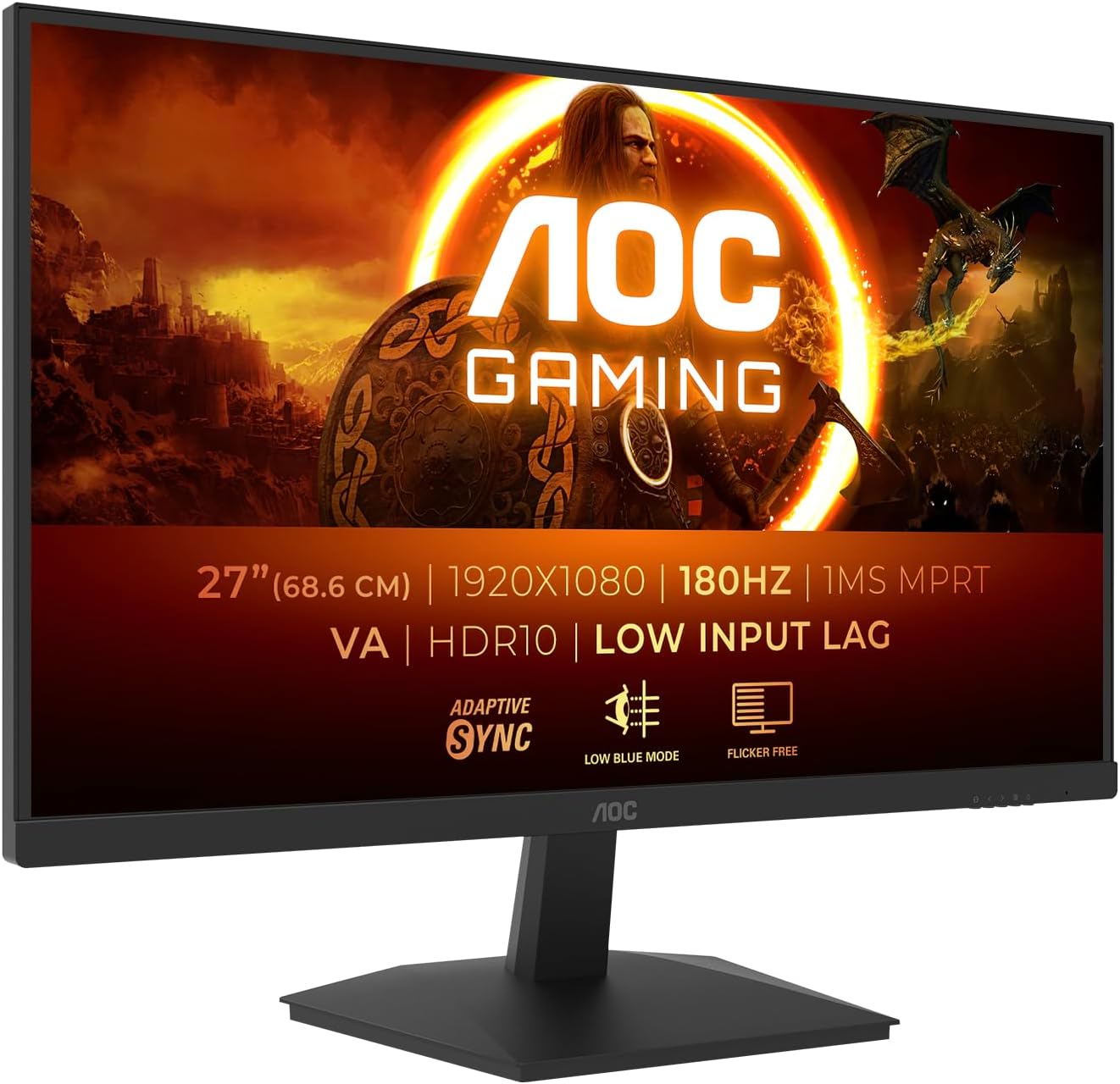 AOC 27" HD Monitor 180Hz